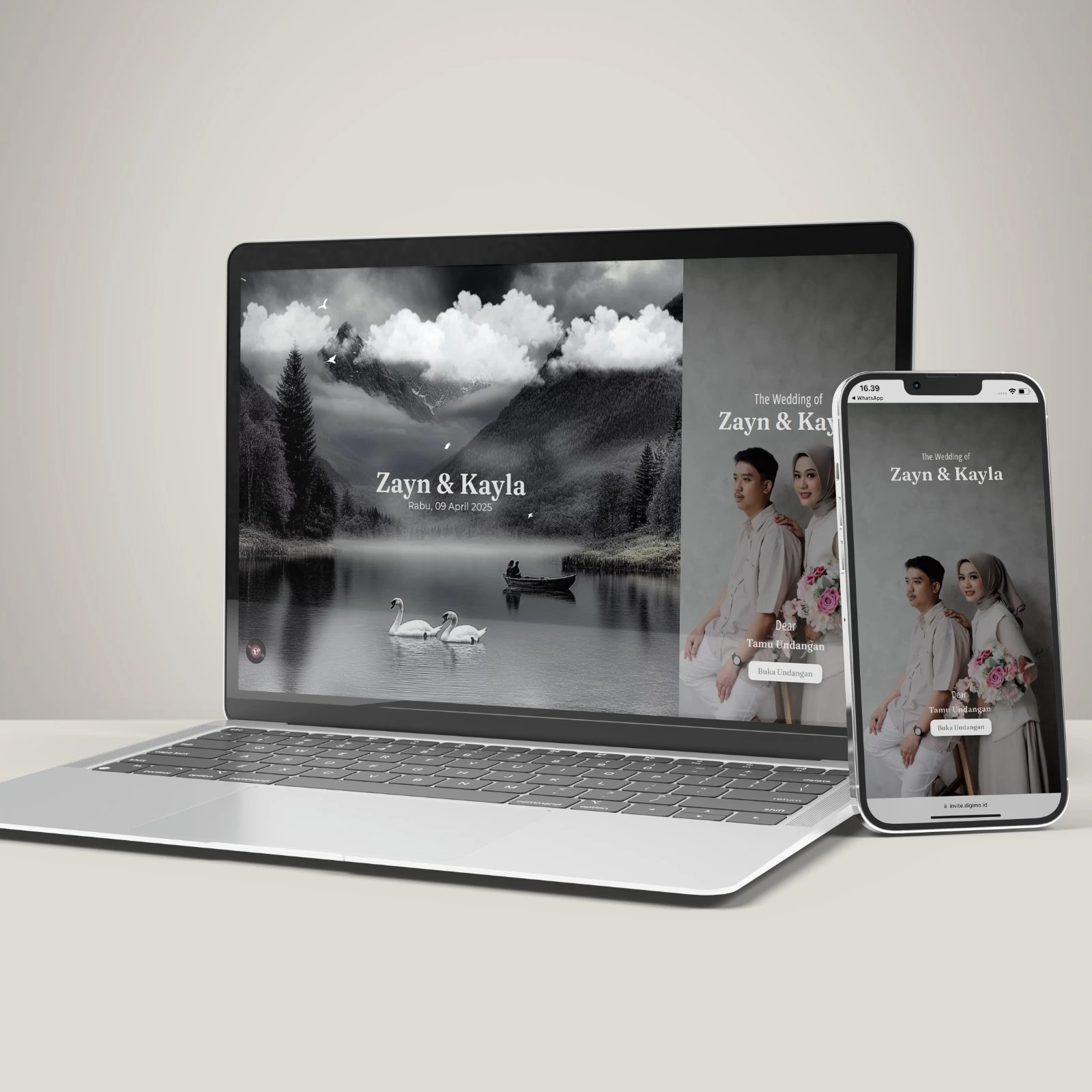 Undangan Website Lake Forest-4 - Undangan Digimo