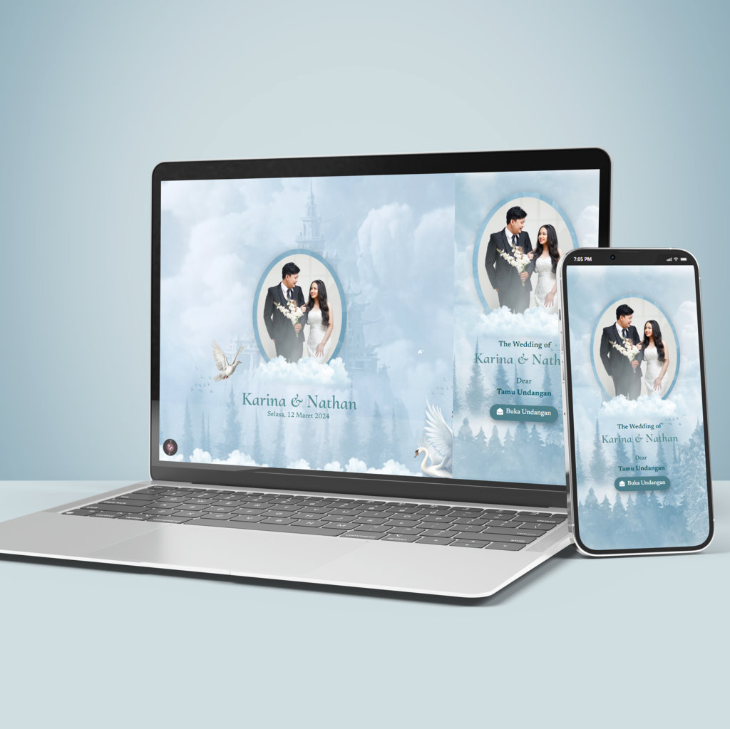 Undangan Website Blue Sky-4 - Undangan Digimo
