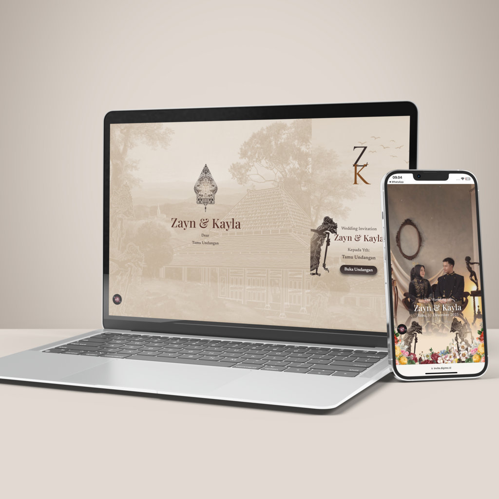 Undangan Website Java Art Beige Special-4 - Undangan Digimo